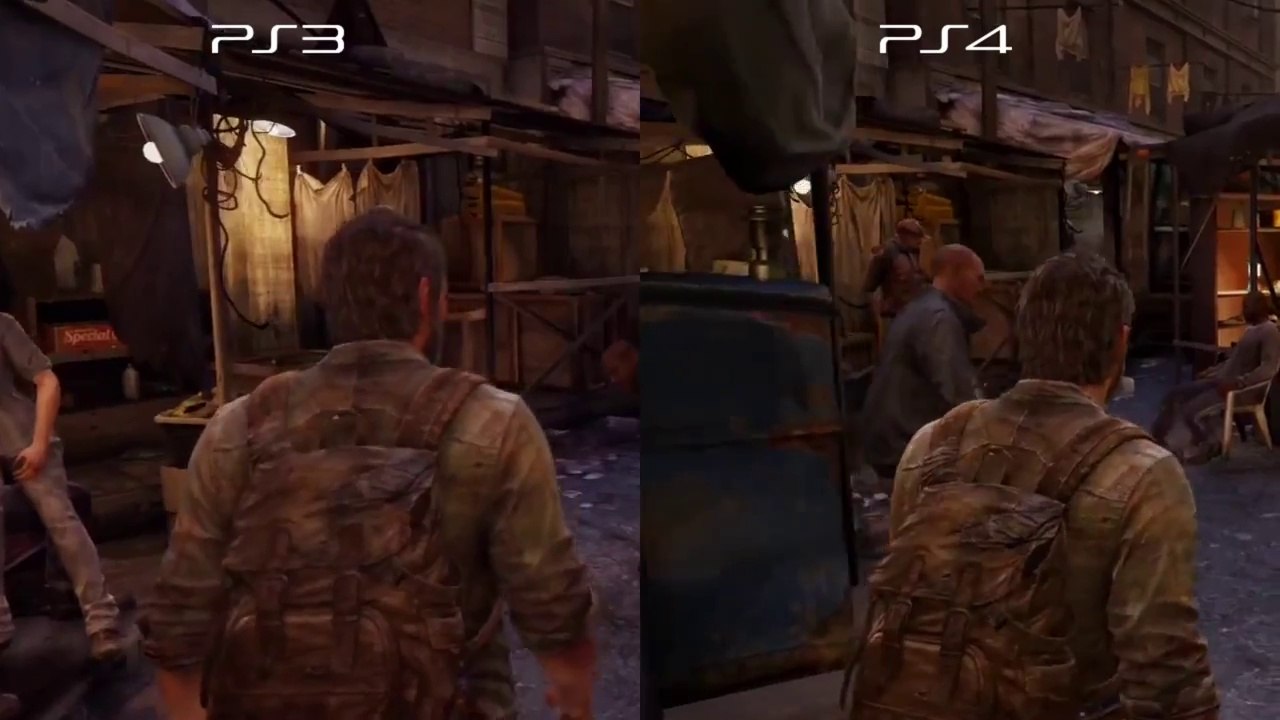 The Last of Us Remastered - PS3 vs PS4 Graphics Comparison (HD) - video ...