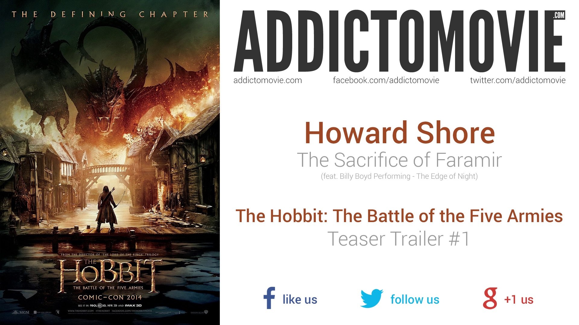 The Hobbit Battle Of Five Armies Trailer