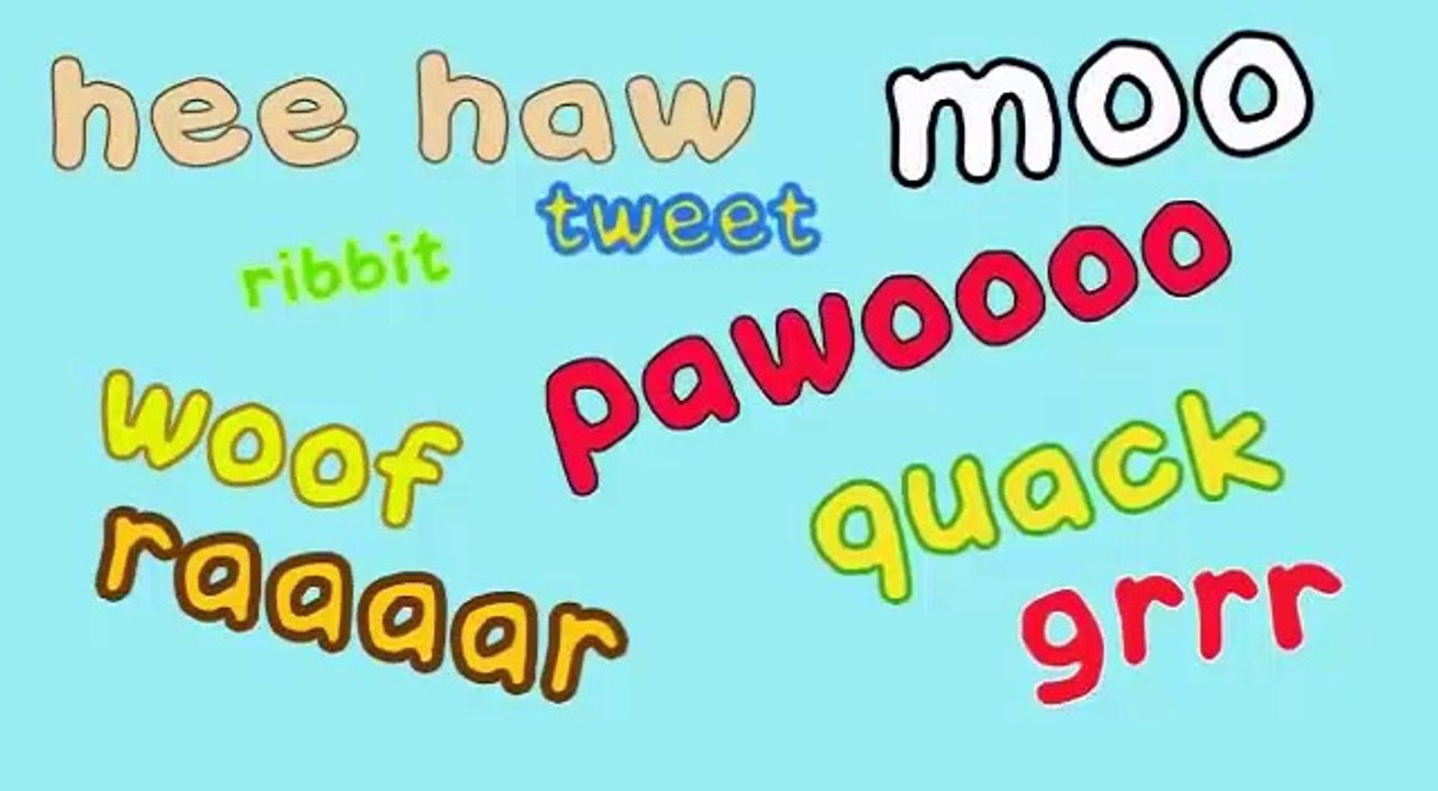 The Animal Sounds Song - YouTube - video Dailymotion