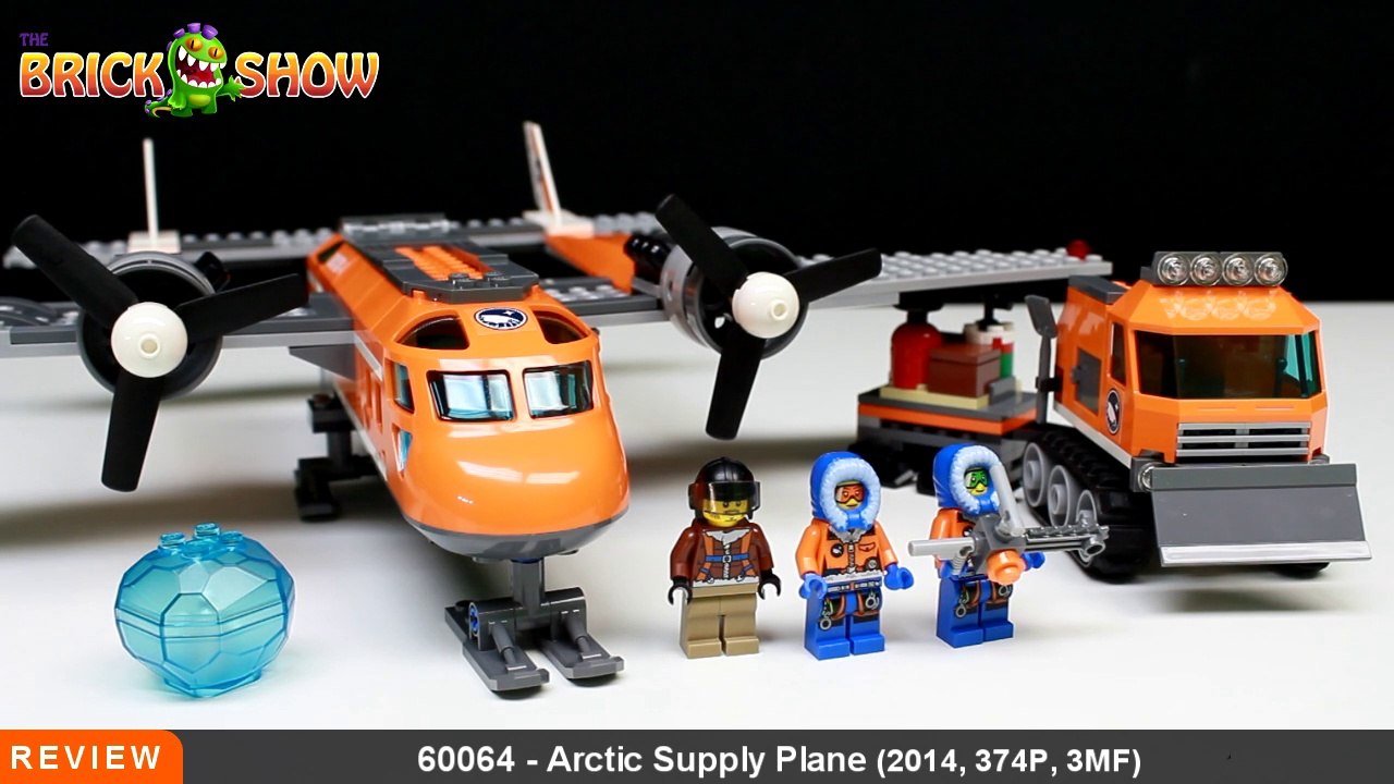 LEGO City Arctic Supply Plane Revew 60064 - video Dailymotion
