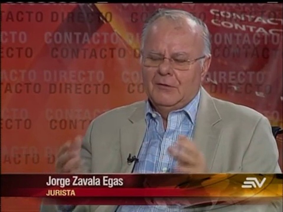 Entrevista Jorge Zavala Egas / Contacto Directo - Vídeo Dailymotion