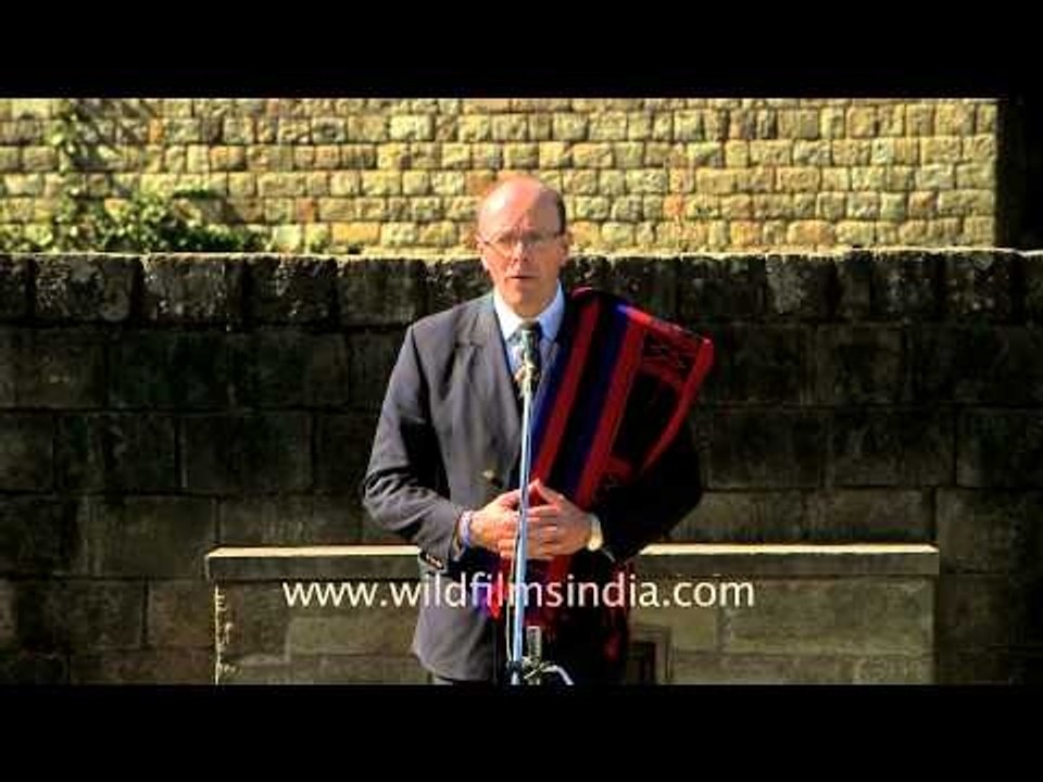 Brigadier David Allfrey at World War II Peace Rally - video Dailymotion