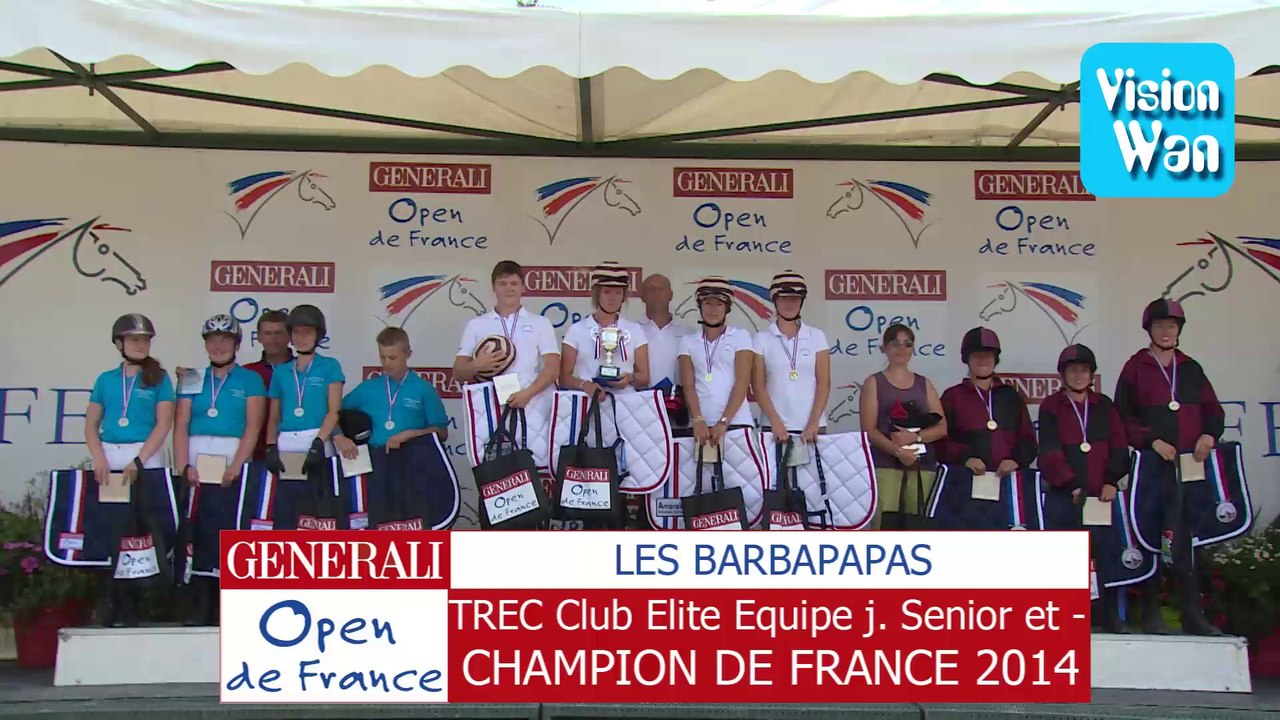 trec club elite equipe j.senior et - - Vidéo Dailymotion