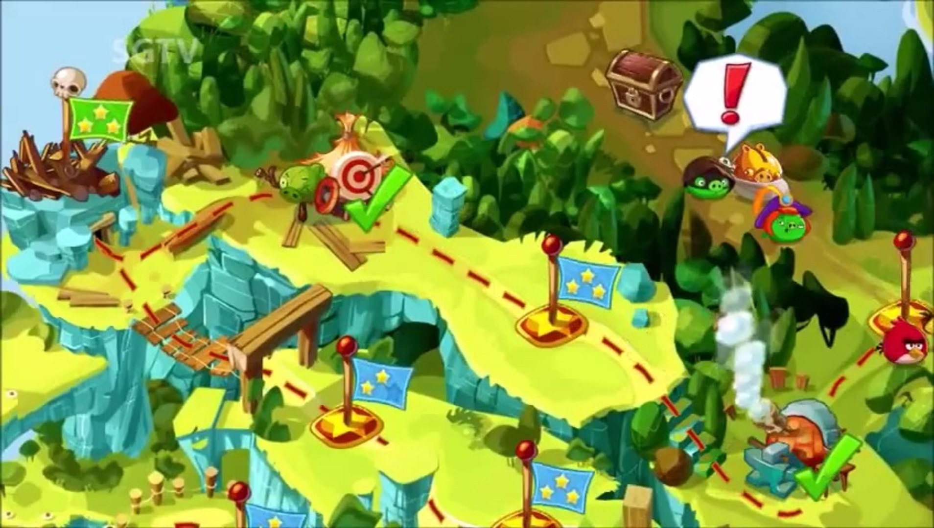 Angry Birds Epic Map
