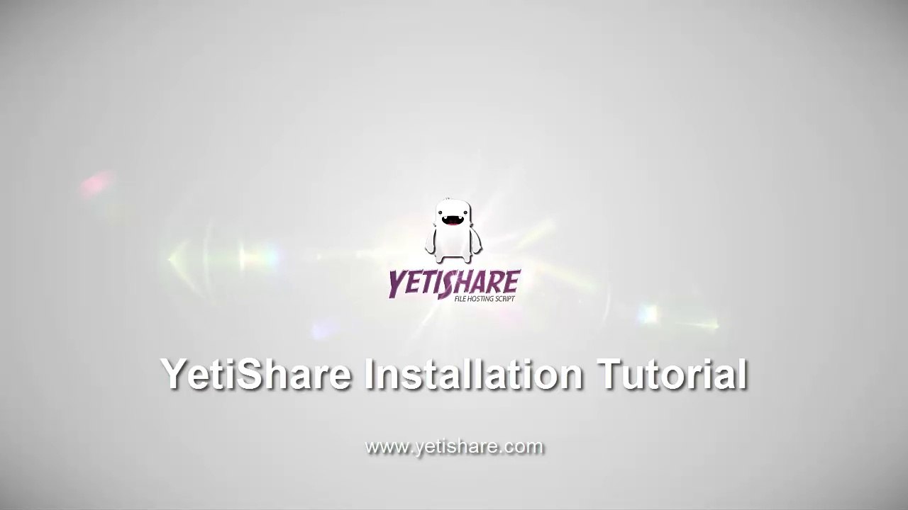 YetiShare Installation Tutorial - video Dailymotion