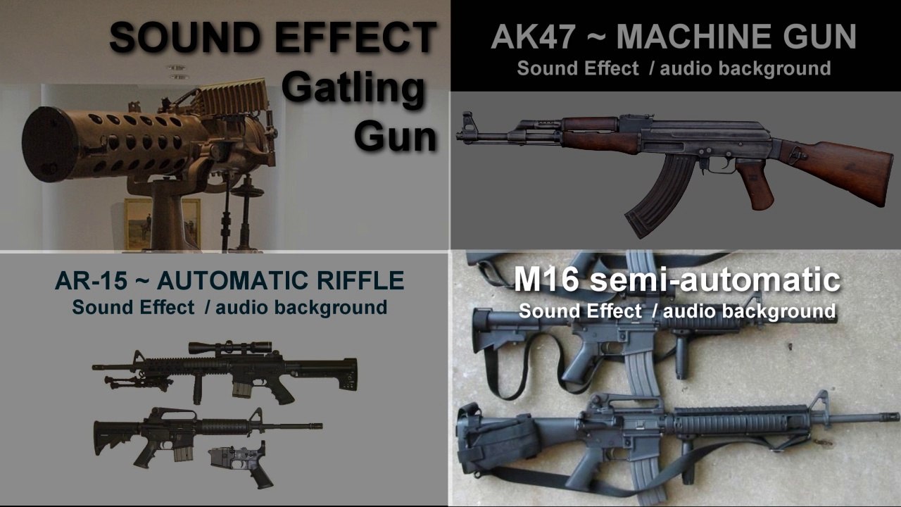 Machine Guns and Automatic Riffle SOUND EFFECTS - video Dailymotion