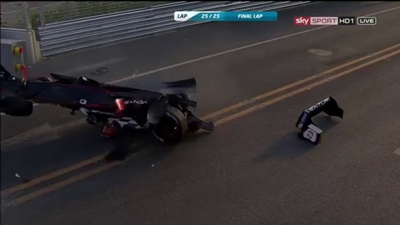 Formula E Beijing 2014 Horror crash Heidfeld - Vidéo Dailymotion