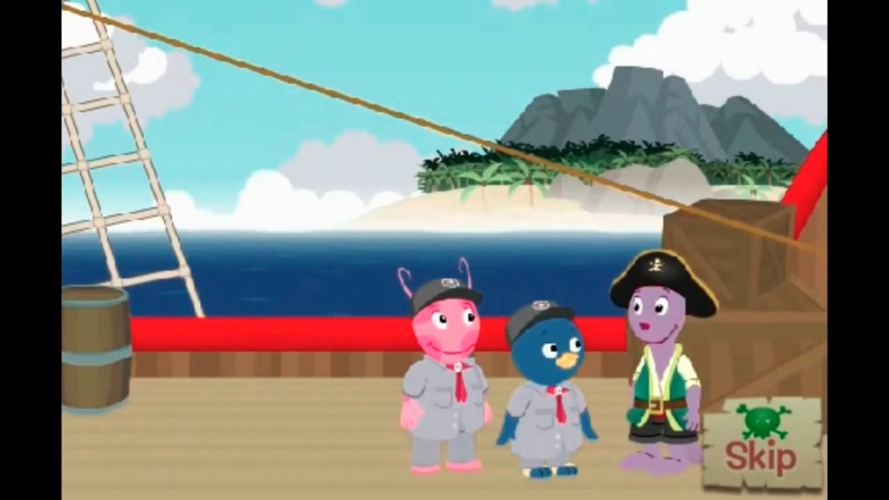 The Backyardigans Pirate Treasure Full Movie Game Episode to play Games ...
