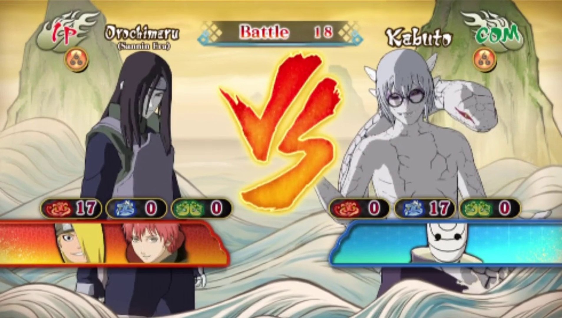 Sage Mode Jiraiya Vs Orochimaru
