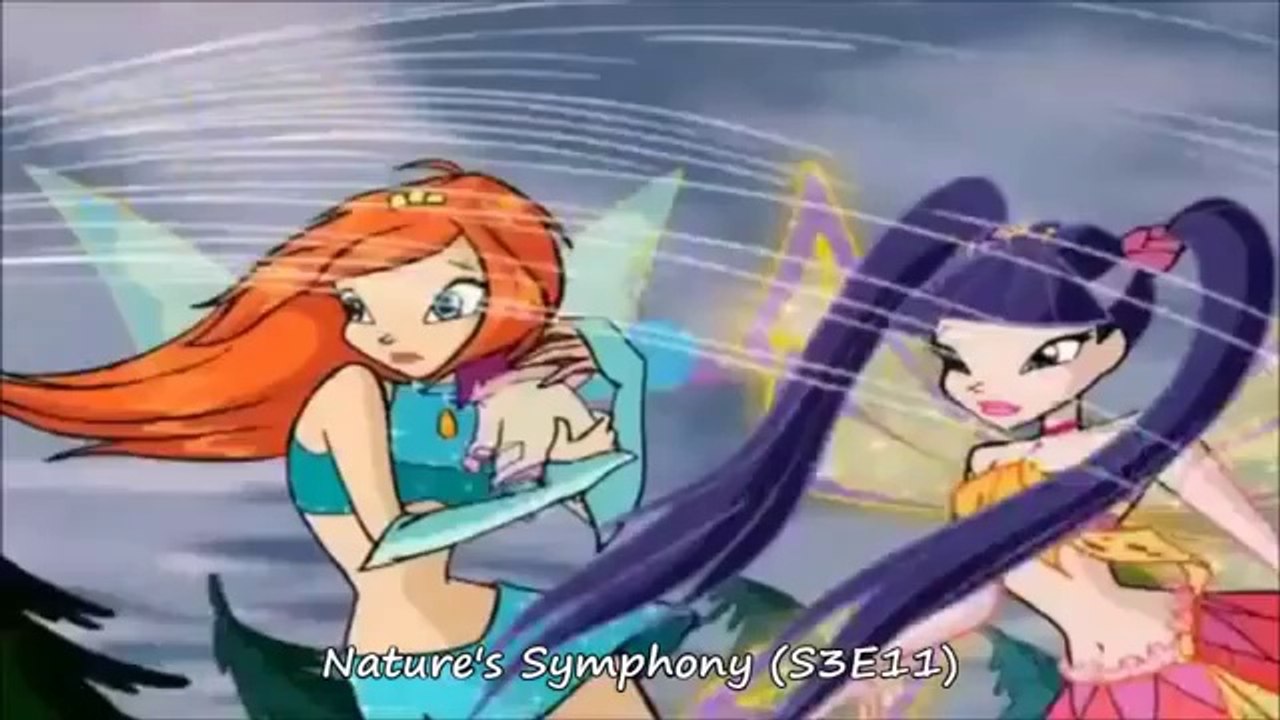 Winx Club Flora ALL WINX CHARMIX SPELLS and Transformation - video ...