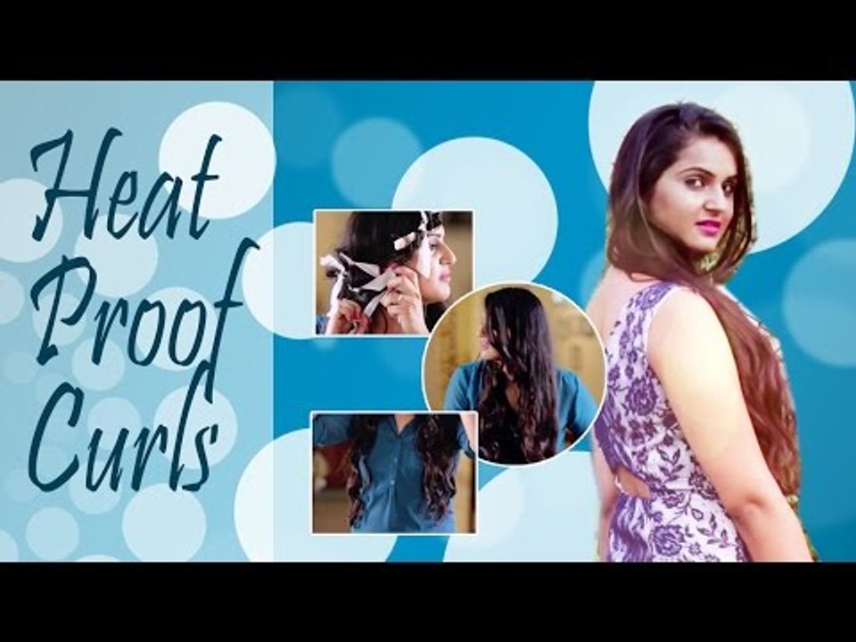 DIY Heat Proof Curls using Tissue Papers | Curl Your Hair Without Heat ...