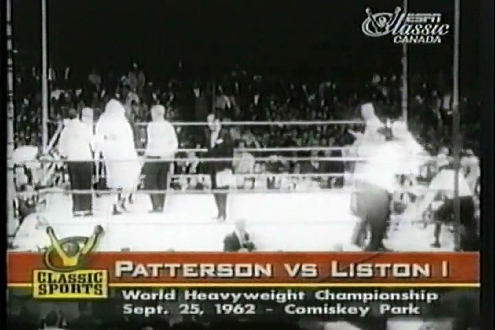 Liston Beats Patterson 1962