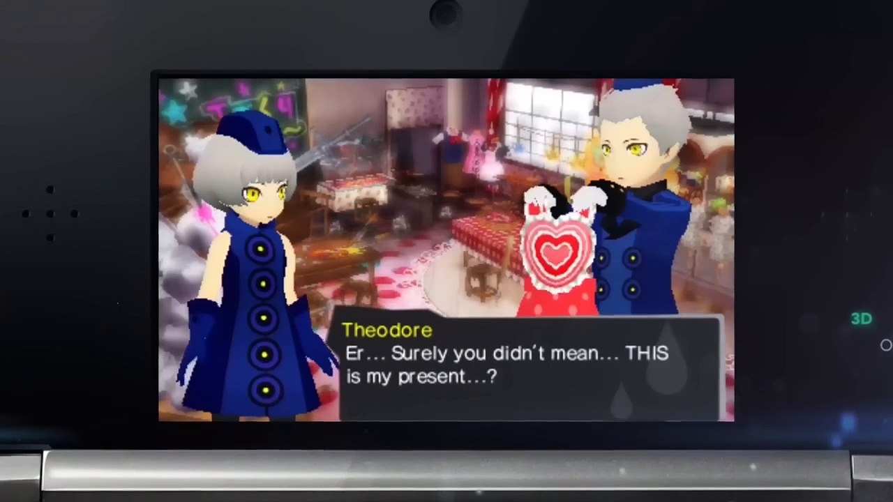 Persona Q : Shadow Of The Labyrinth - Présentation de Theodore - Vidéo ...