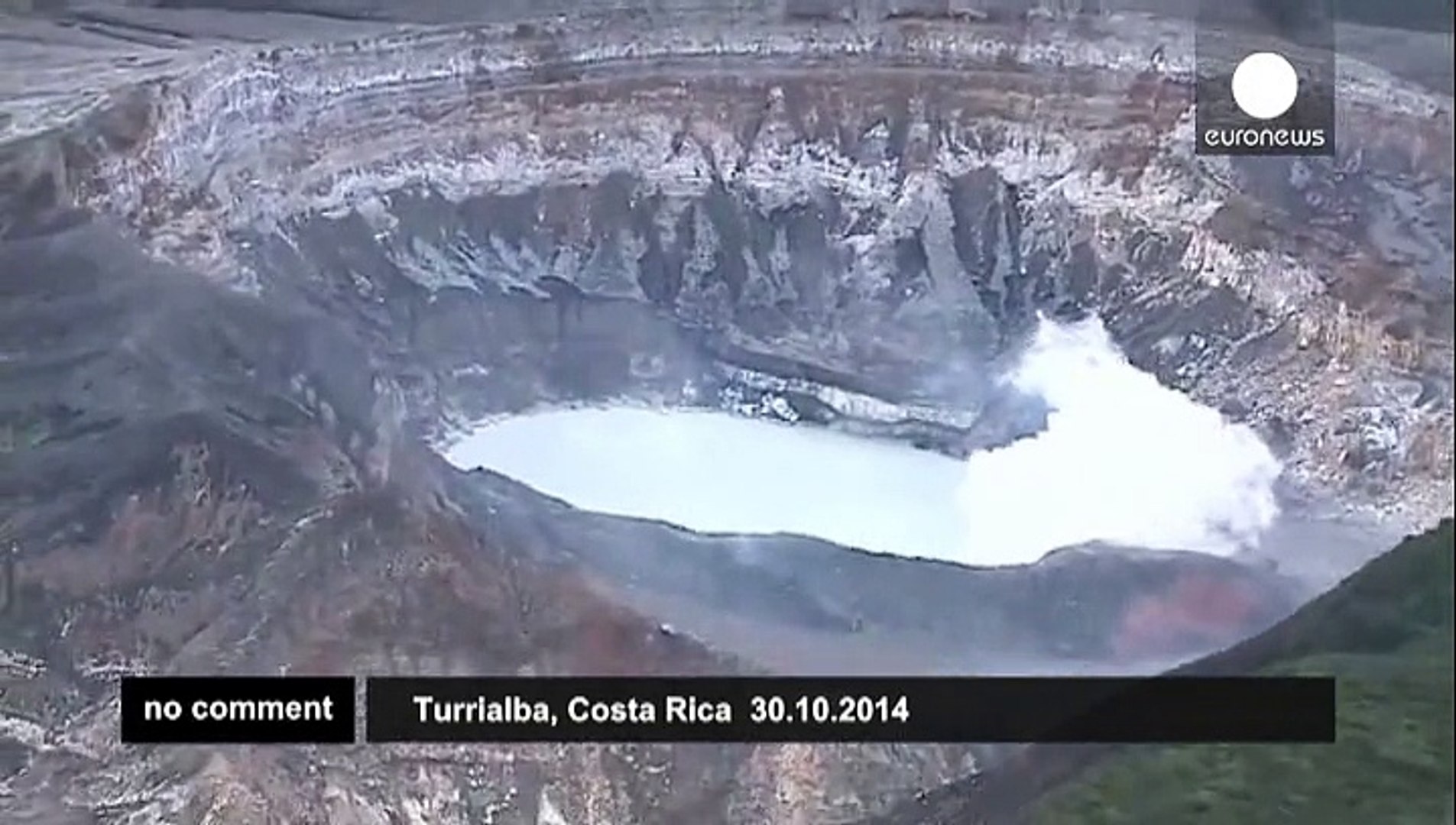 Turrialba Volcano Eruption