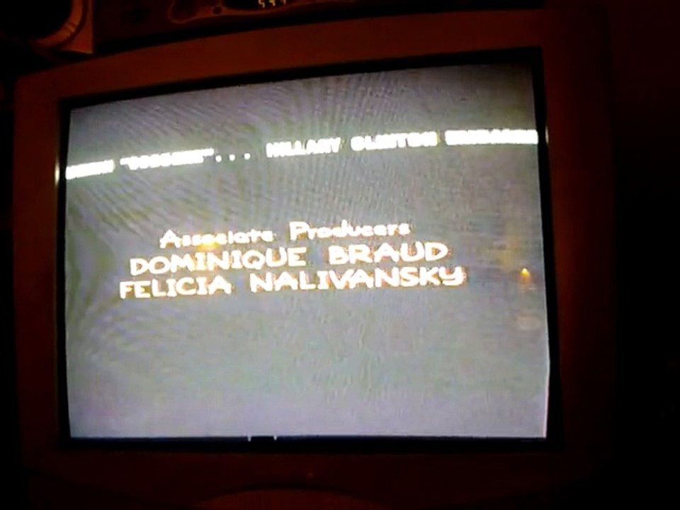 Simpsons End Credits (2003/With a News Crawl On Top of the Credits ...