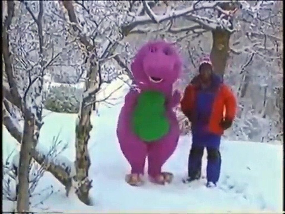 Barney In The Snow With Bananas In Pyjamas Intro - video Dailymotion