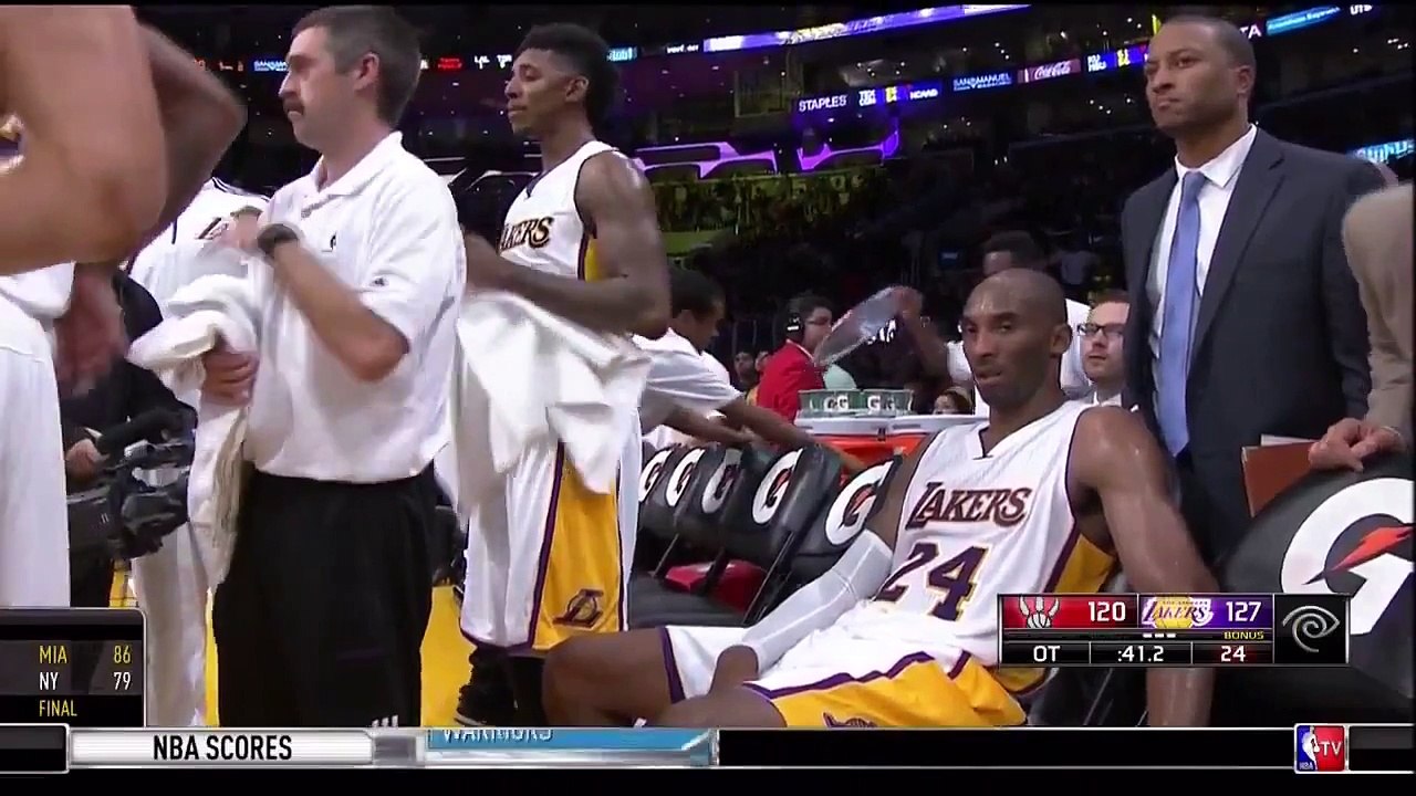 Quand Kobe Bryant fait des blagues à Drake pendant la prolongation ...