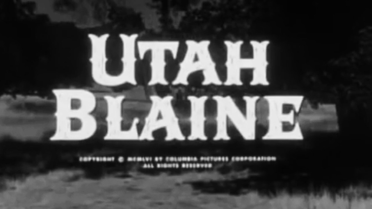 Utah Blaine (1957) Rory Calhoun, Susan Cummings, Angela Stevens ...
