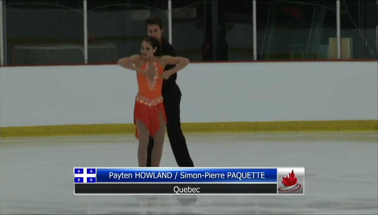 Payten Howland / Simon-Pierre Malette-Paq - Junior Short Dance (REPLAY ...
