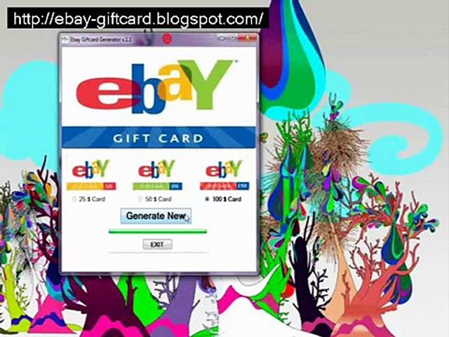 Ebay Gift Card Code Generator videos - Dailymotion