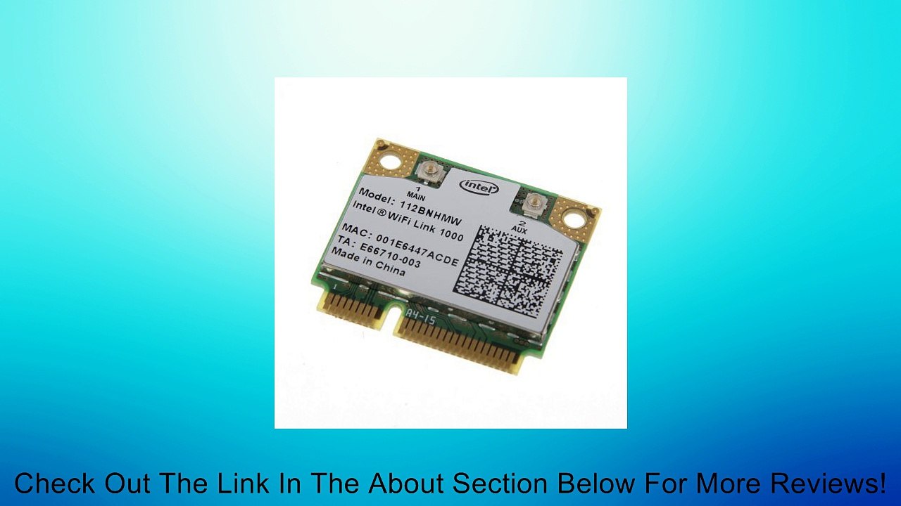 Intel Centrino Wireless-N 1000 b/g/n 112BNHMW 300Mbps Wireless Half ...
