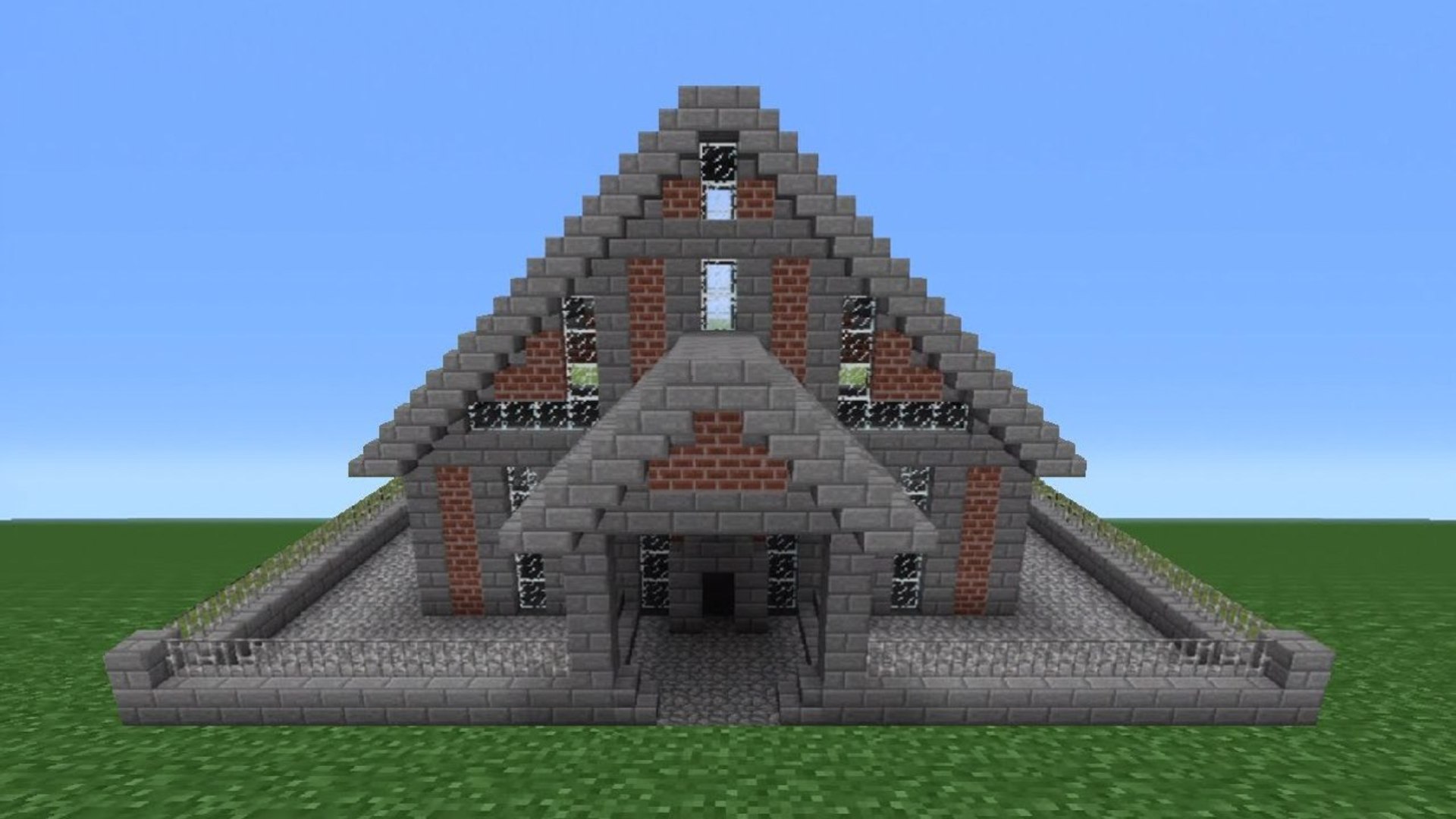 Minecraft Stone Brick Mansion