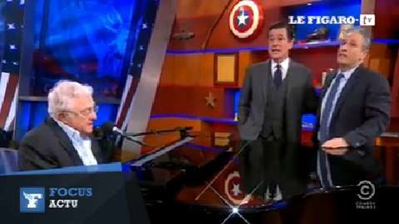 Clap de fin pour l’émission de Stephen Colbert aux États-Unis - Vidéo ...