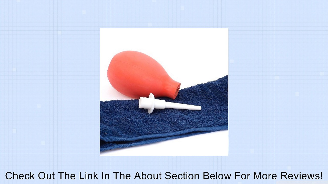 Superior Rectal Enema Bulb Syringe - 8 Oz. Capacity - Non-synthetic ...