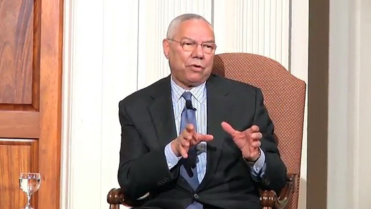 Colin Powell: No Apology for Belief in WMDs in Iraq - video Dailymotion
