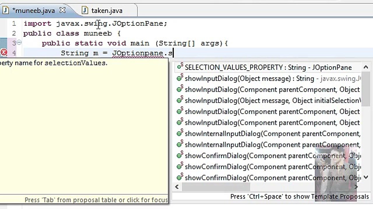 Java Programming Tutorial -18- (In Urdu) JOptionPane GUI - video Dailymotion
