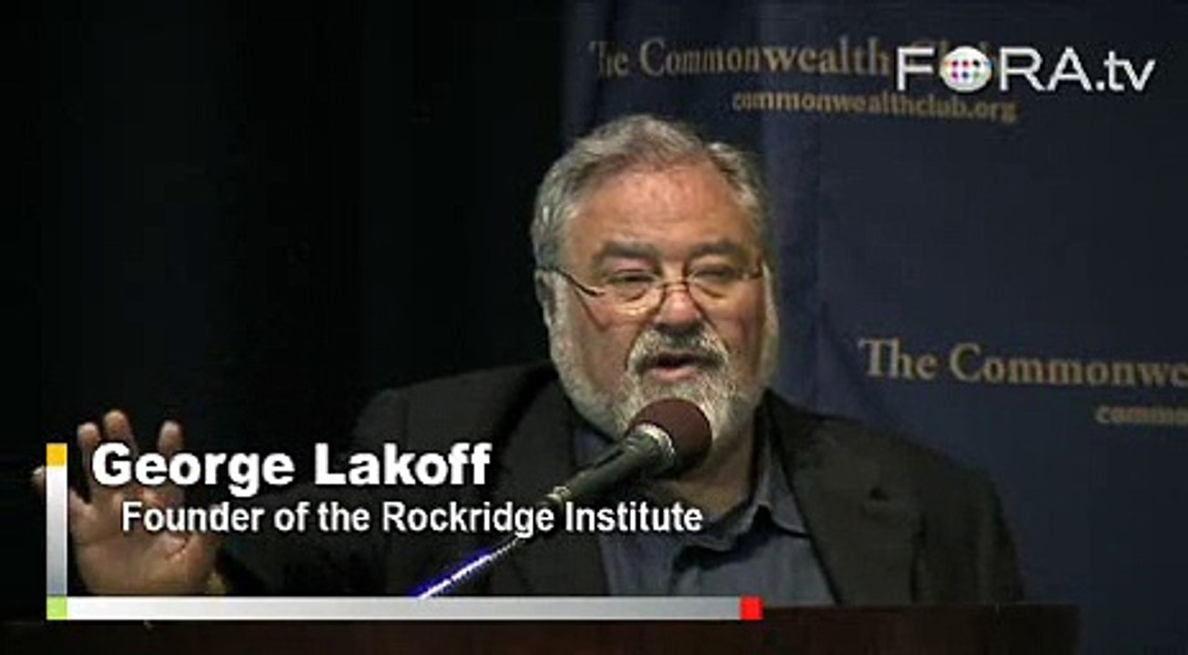 George Lakoff Exposes Conservative Marketing Strategies - video Dailymotion