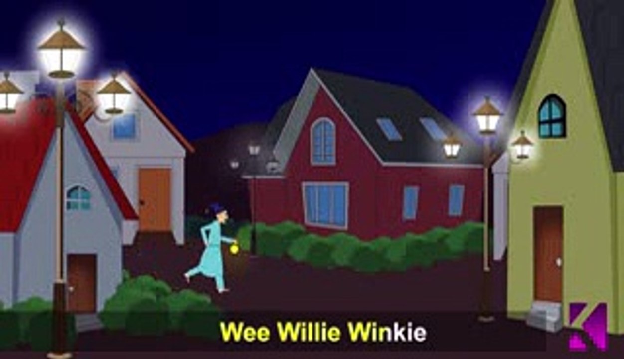 Wee Willie Winkie | Nursery Rhyme With Lyrics - video Dailymotion