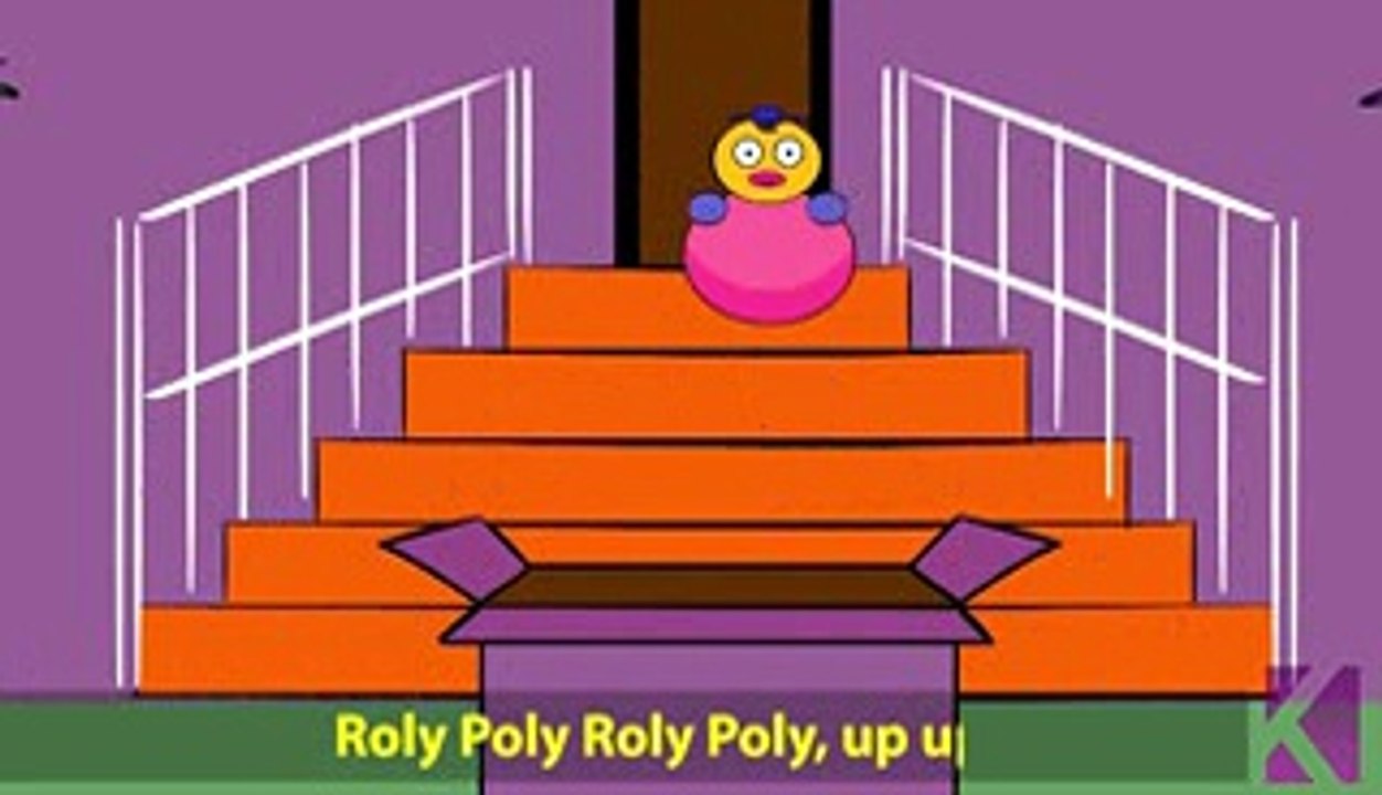 Rolly Polly Rolly Polly | Nursery Rhyme With Lyrics - video Dailymotion