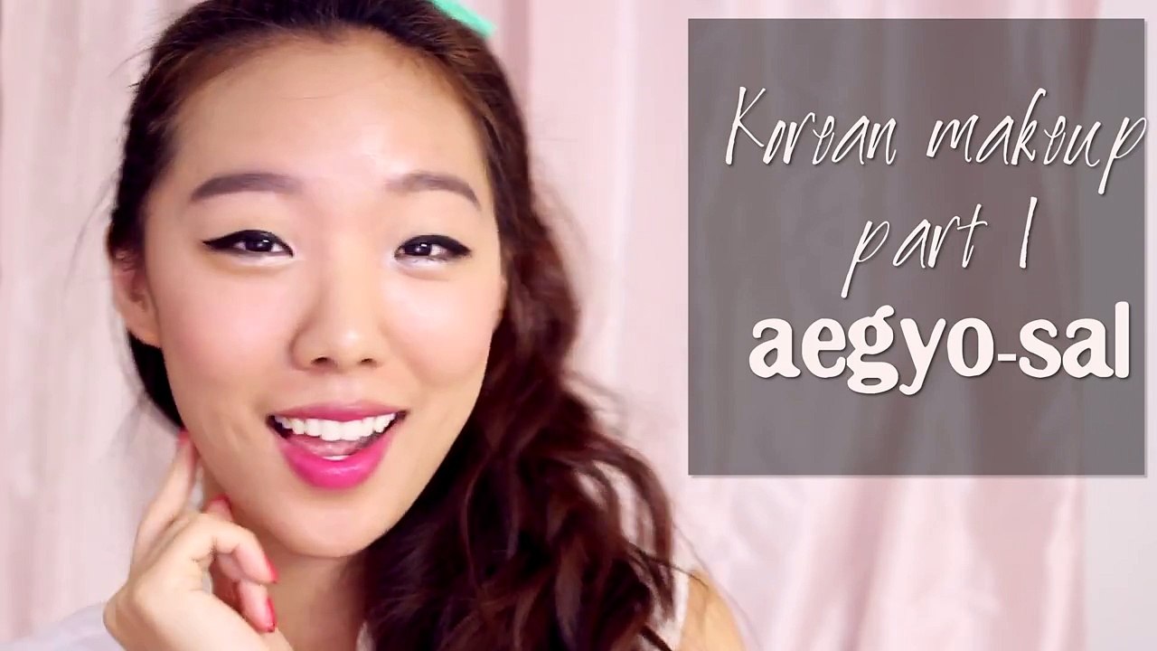 Aegyo sal Korean makeup tutorial Ulzzang/Uljjang Easy Eye Makeup 애교살 메이크업/얼짱메이크업 monolids/asian ...