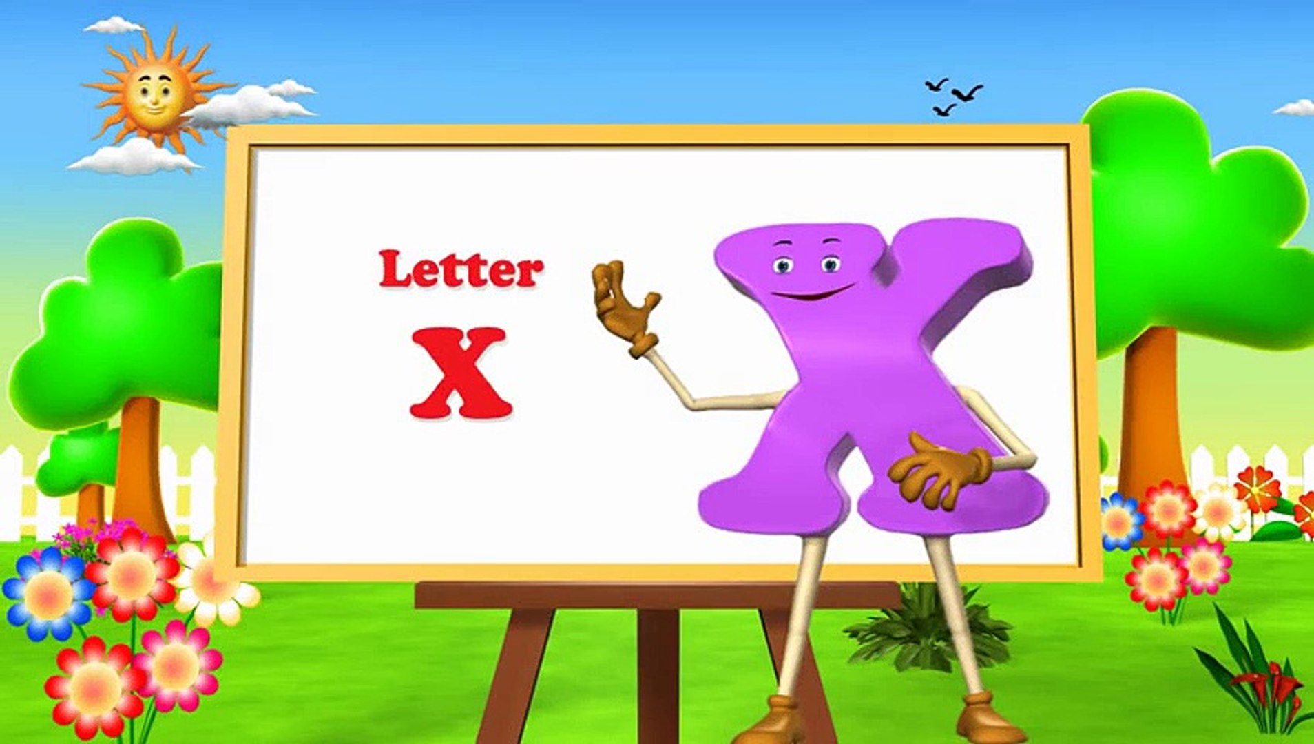 Animated Letter X