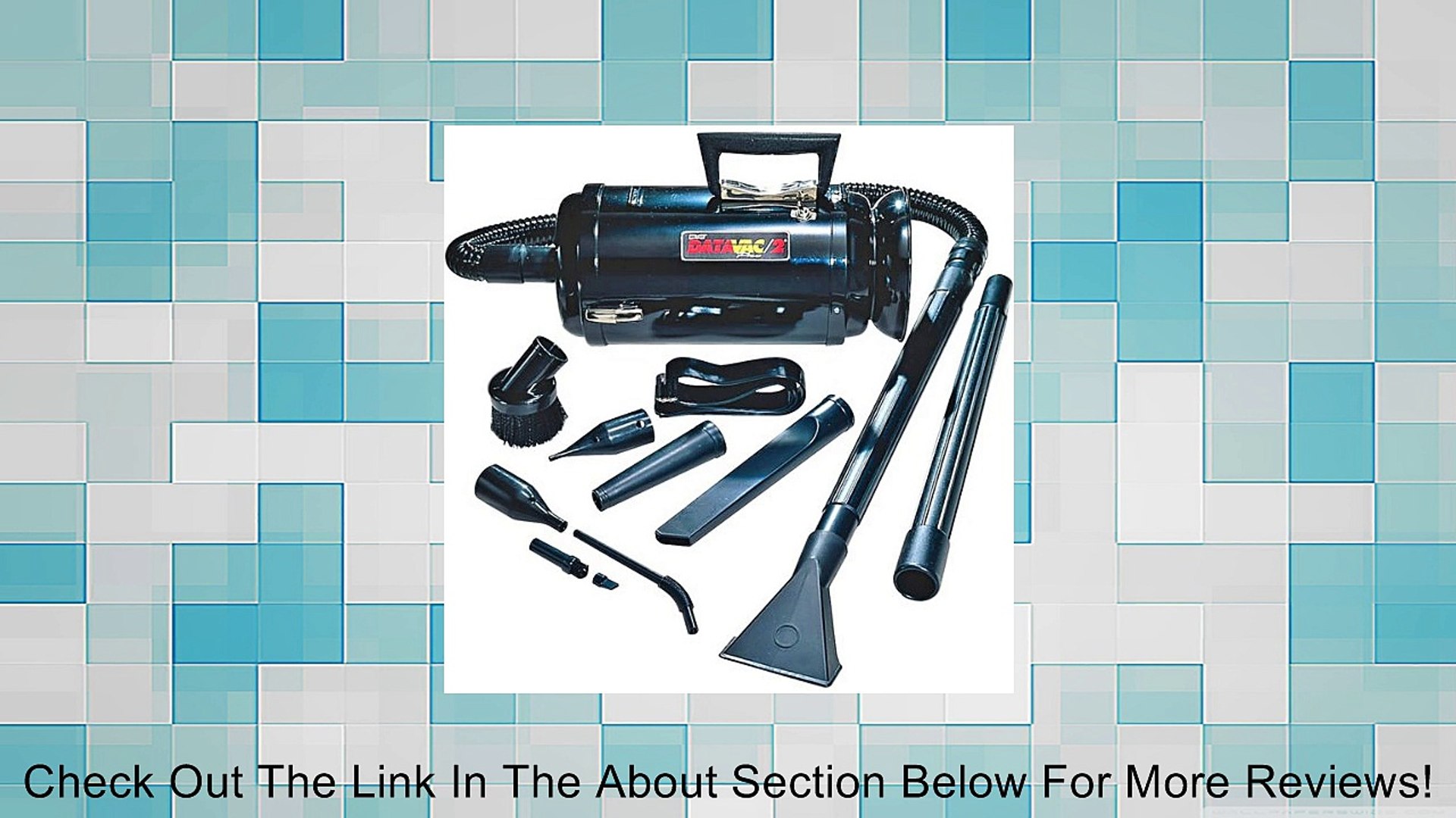 MetroVac DataVac Pro Series Next Generation 1 Speed Vacuum/Blower Unit ...