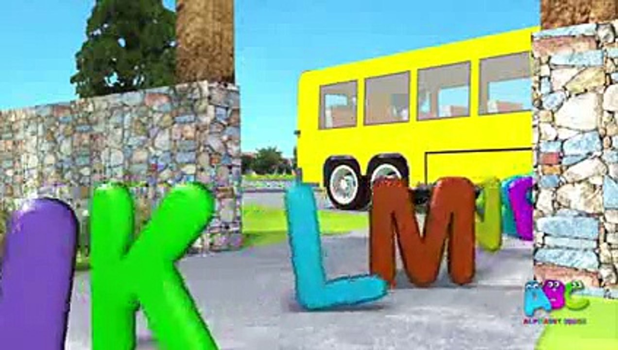 Alphabet Songs For Children 3D Alphabet Bus Songs For Children - video ...