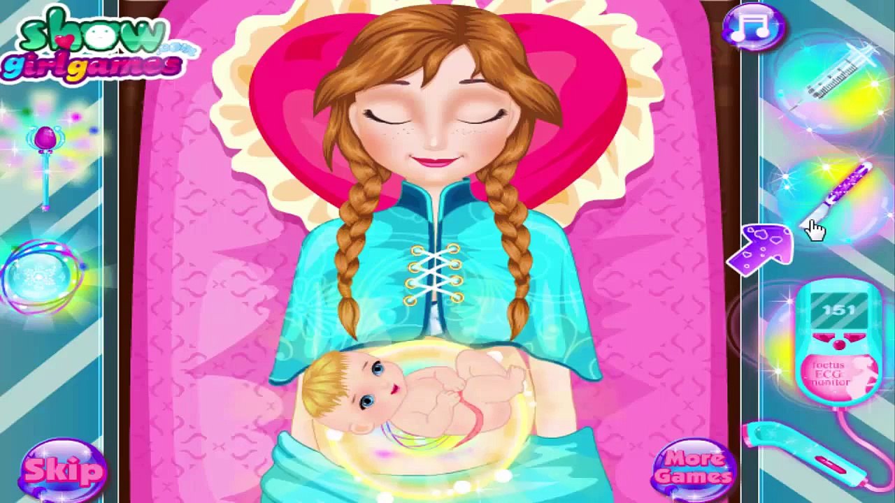 in ║≈ Frozen Anna Baby Birth Frozen Elsa Stomach Surgery Elsa frozen ...