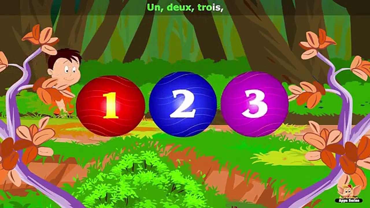 Un, Deux, Trois, Allons Dans Les Bois - French Nursery Rhyme.mp4 ...