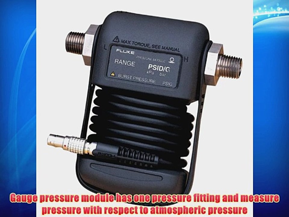 Fluke 700P09 Gauge Pressure Module Isolated 0 to 1500.0 PSIG - video ...