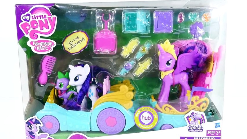 My Little Pony Princess Celebration Cars Set Playsets Action & Toy Figures
