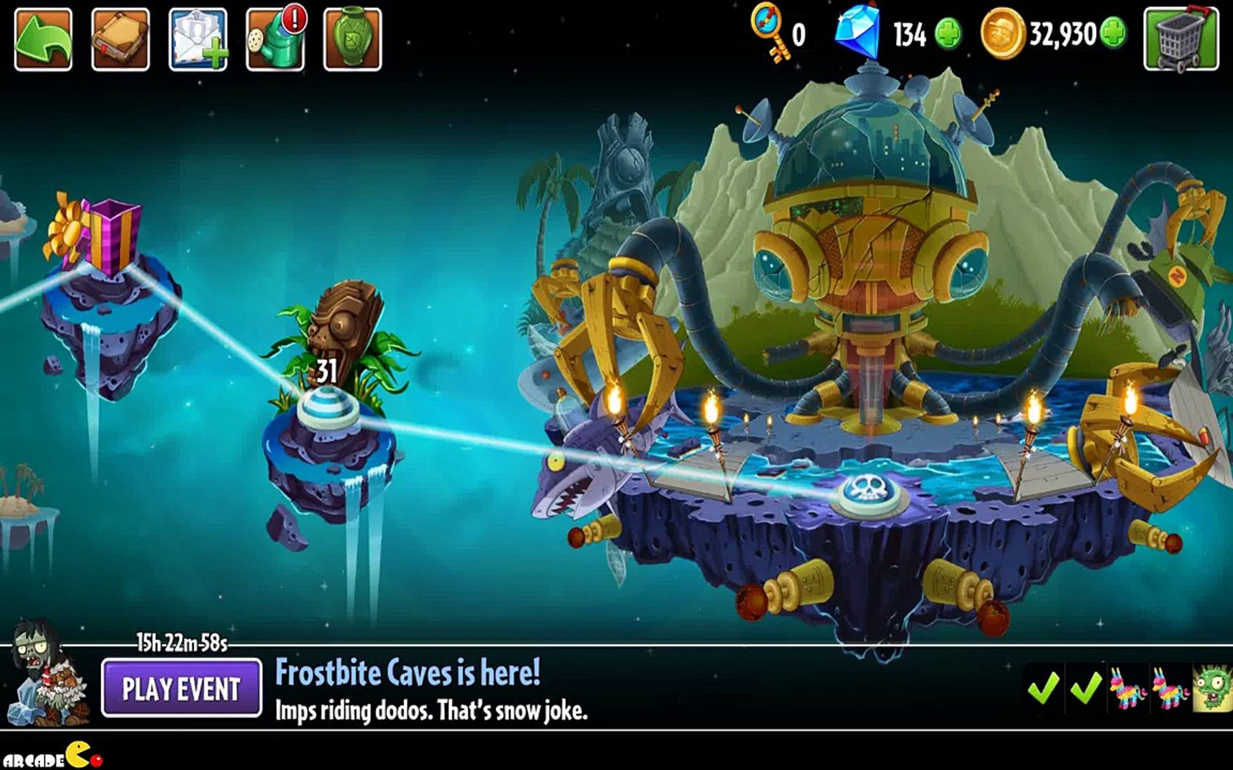 Plants Vs Zombies 2 Spikerock