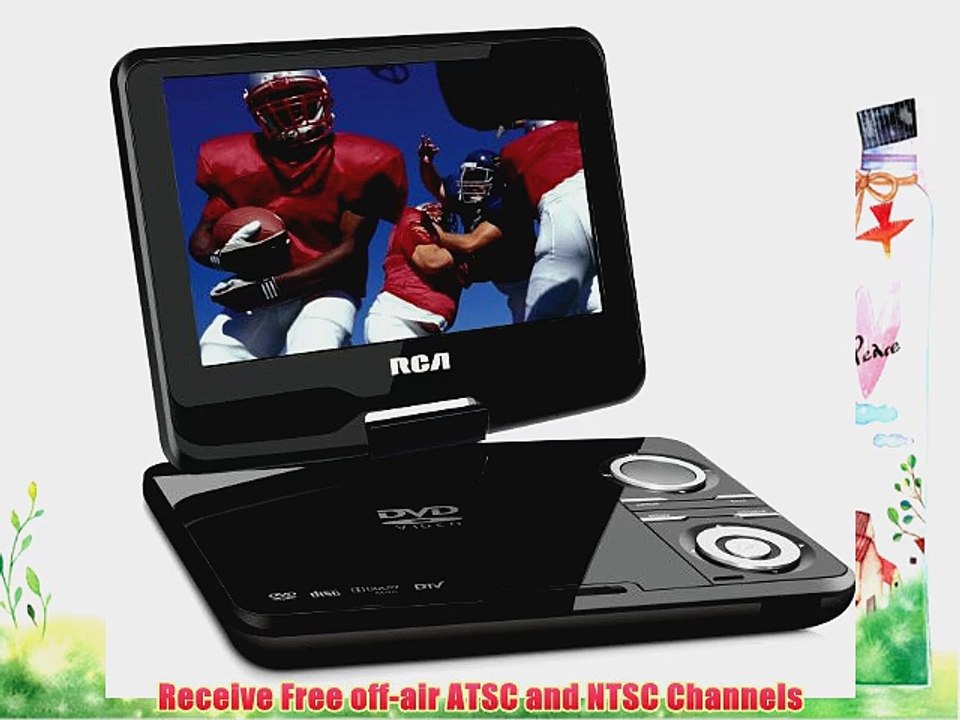 RCA DPDM90R 9-Inch Portable Digital TV with Built-In DVD (Black ...