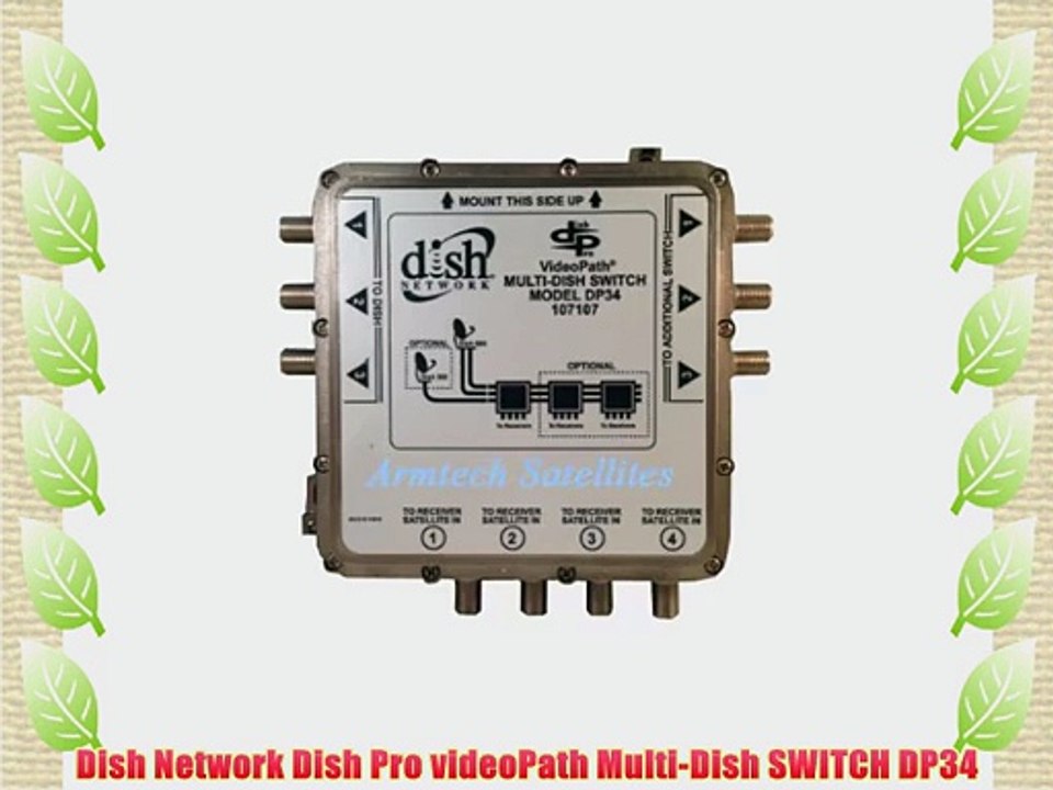 Dish Network Dish Pro videoPath Multi-Dish SWITCH DP34 - video Dailymotion