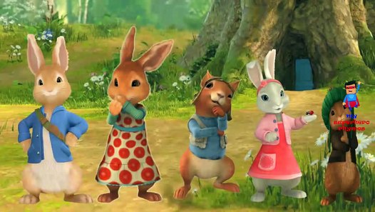 Finger Family Rhymes Masha And The Bear Peter Rabbit Cartoon Planet 51 ...