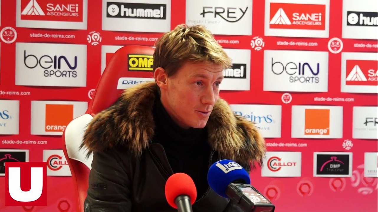 Franck Signorino: " Mon souhait est de rester à Reims" - Vidéo Dailymotion