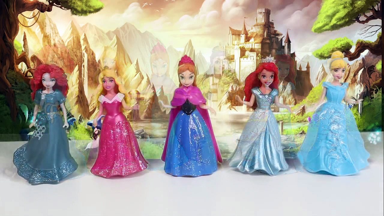 Disney Princess MagiClip Collection Play-Doh Magic Clip Anna Ariel ...