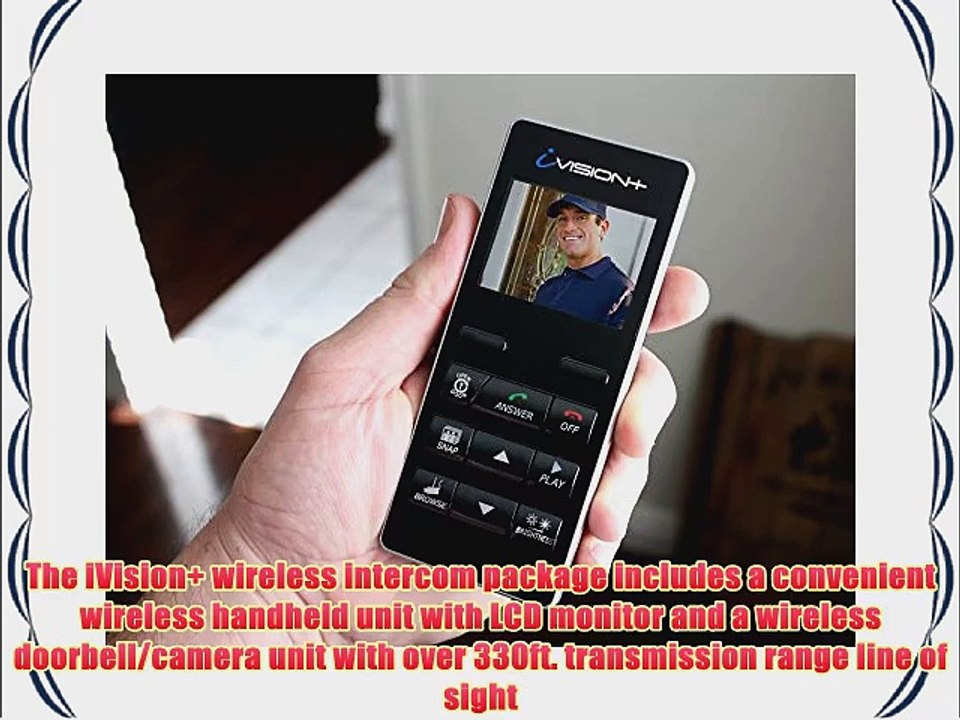 Optex iVision Plus (IVP-DH) Expandable Wireless Video Intercom System ...