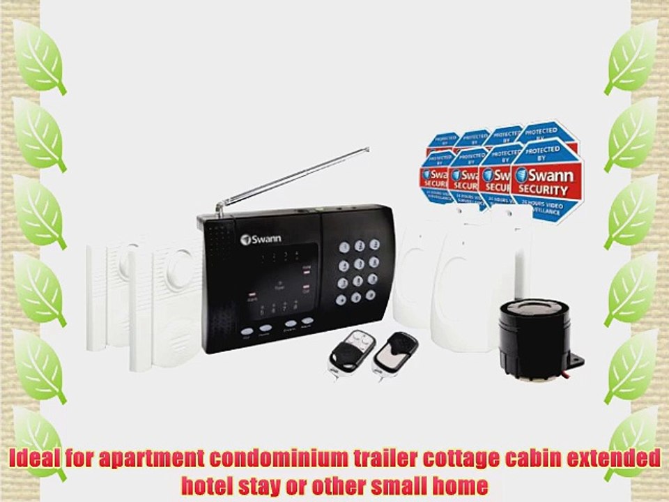 Swann Wireless Home Alarm System: 2 Remote Controls Model# SW347-WA2 ...
