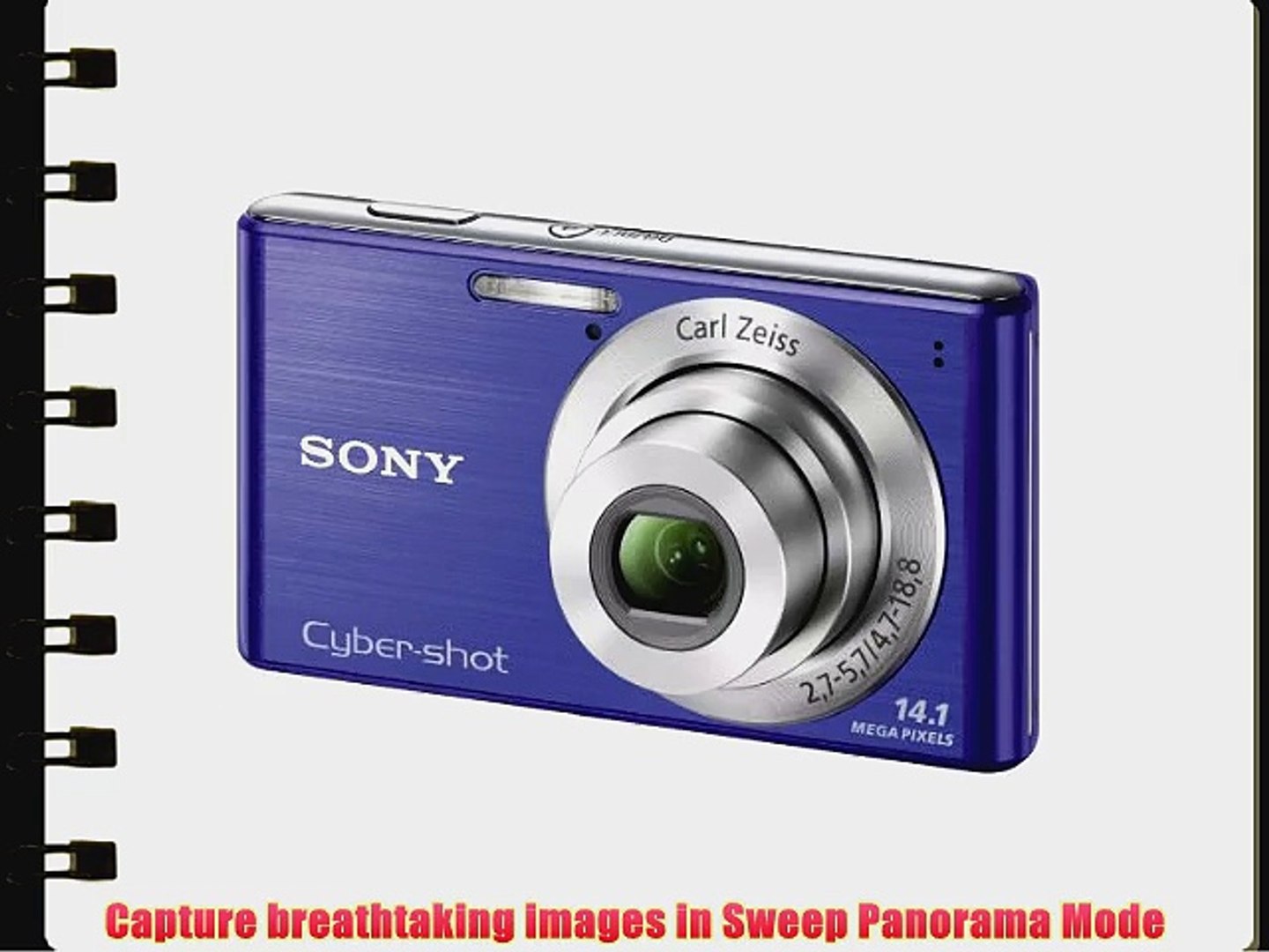 Sony Cyber-Shot DSC-W530 14.1MP Digital Camera - Blue - Cameras ...